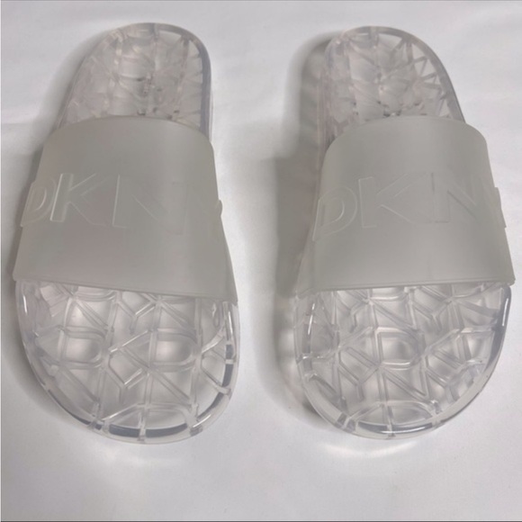 Dkny | Shoes | Dkny Clear Slides | Poshmark